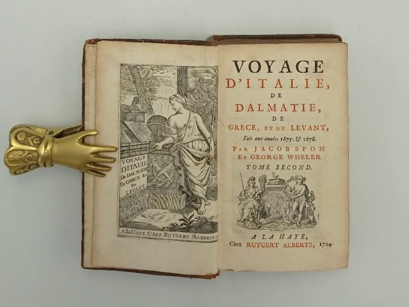 Voyage d’Italie, de Dalmatie, de Grece et du Levant, fait aux années ...